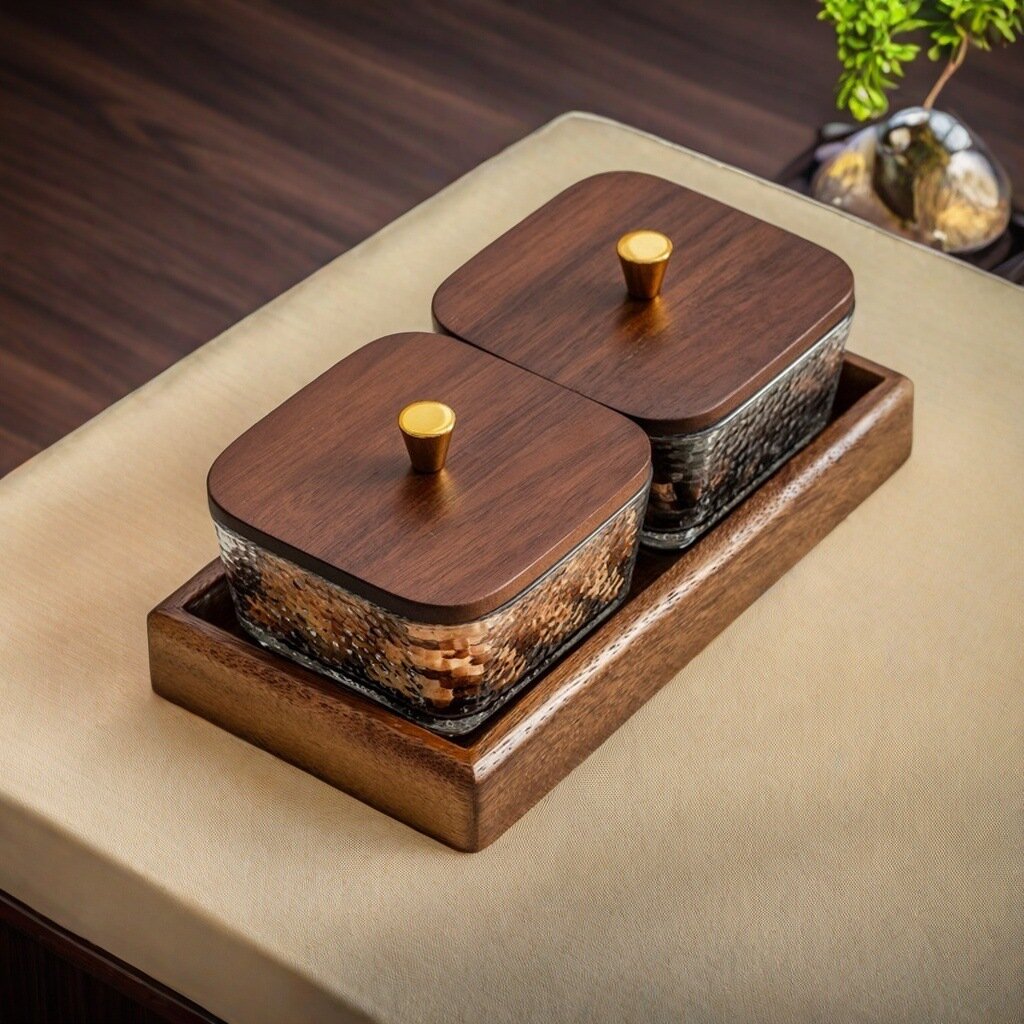 Новая фруктовая тарелка в китайском стиле для гостиной, кофейного стола, коробка для хранения сухофруктов и семян подсолнуха, конфетная тарелка, поднос для закусок и чая, фруктовая тарелка