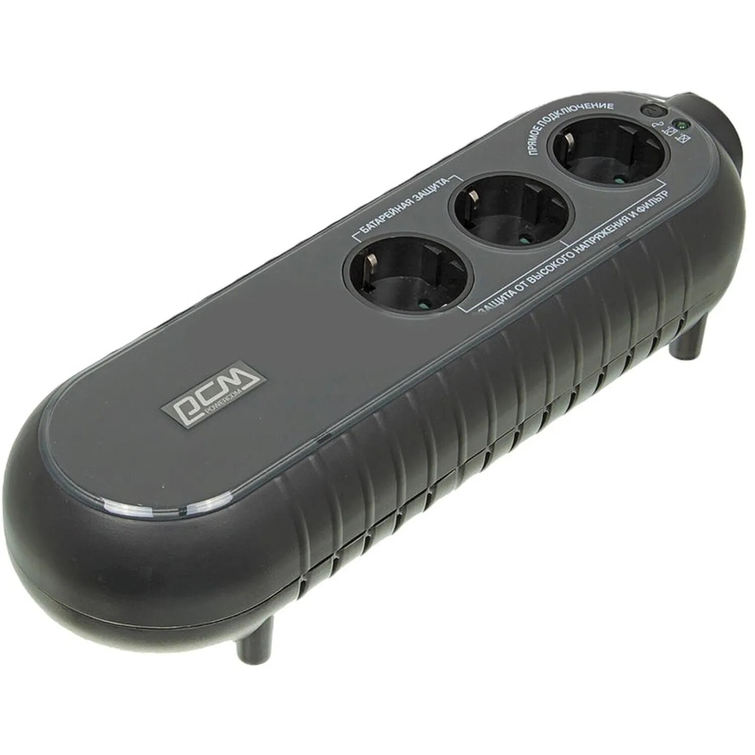 ИБП Powercom WOW 300 165Вт 300ВА черный (WOW-300A-6GG-2440)