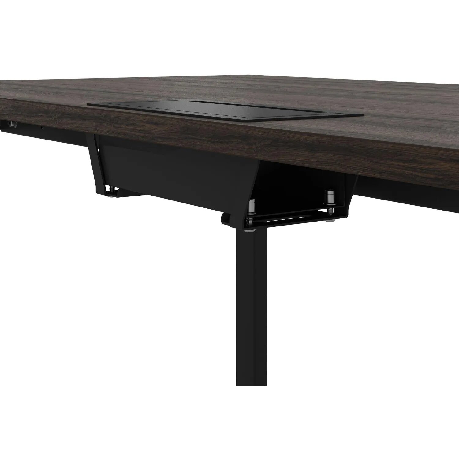 Лючок для проводов Kobor AК4-28 280x135x95 Черный муар