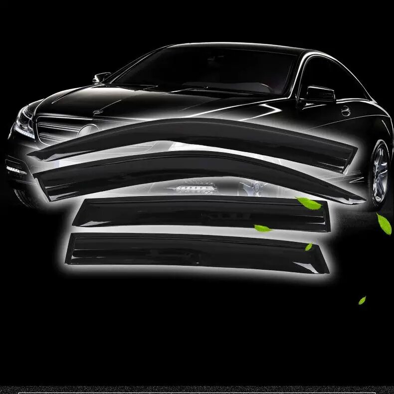 Дефлекторы окон (ветровики) для Kia K2/K3, Sportage, KX5, Forte, K5, Cerato, Sportage KX3/K5 17-20 К2 седан[Обычный