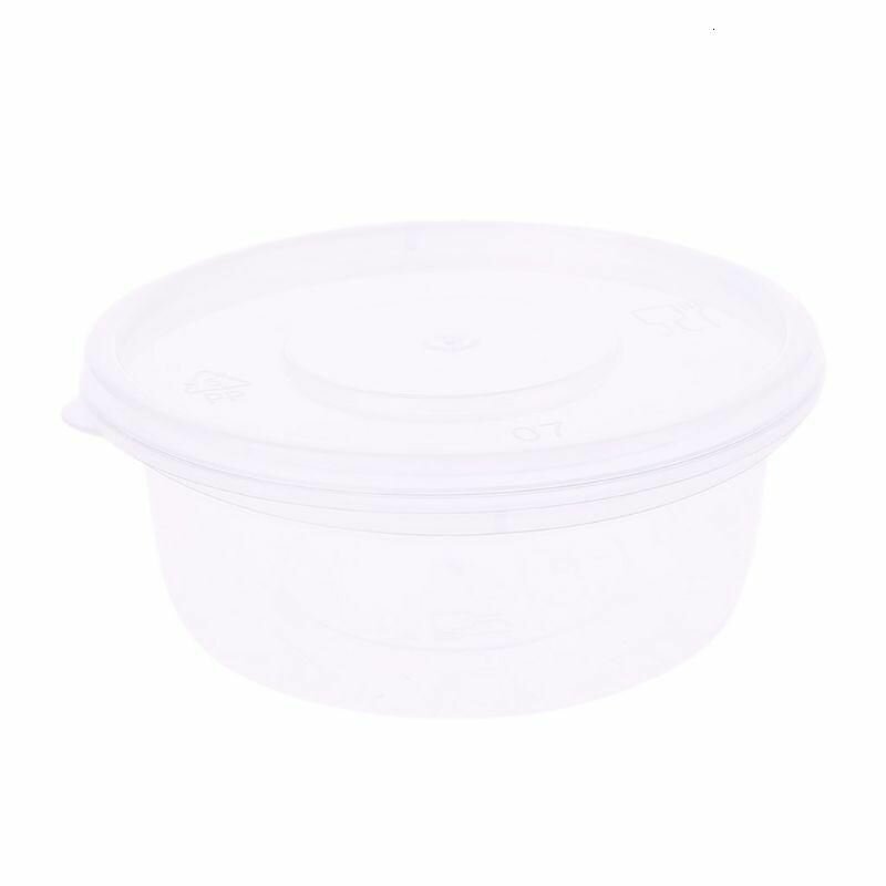 Пластиковые одноразовые контейнеры для соуса с крышкой, светло-зеленый