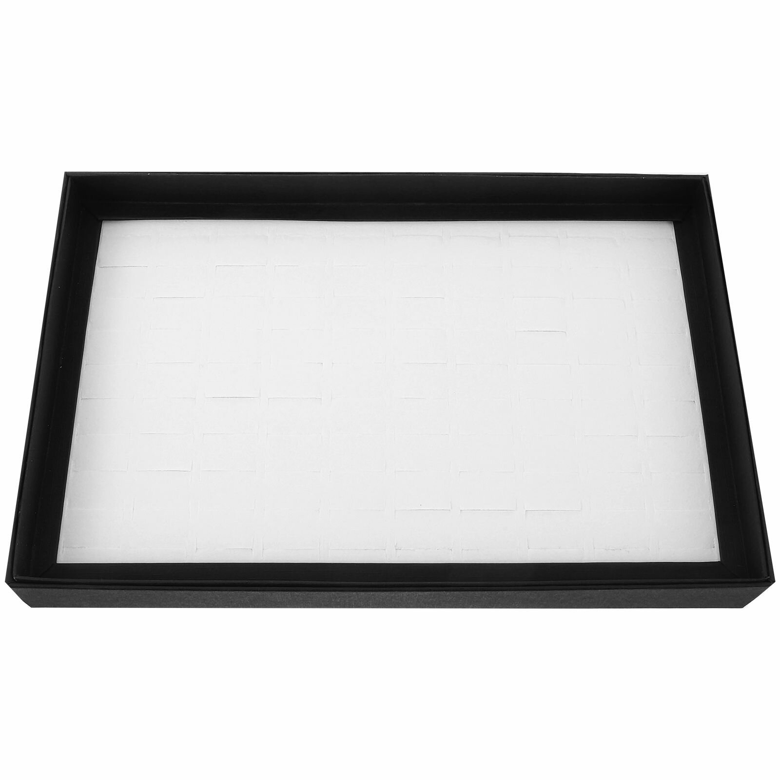 Коробка для колец, из бумаги и губки, для организации ювелирных изделий, 1 Набор