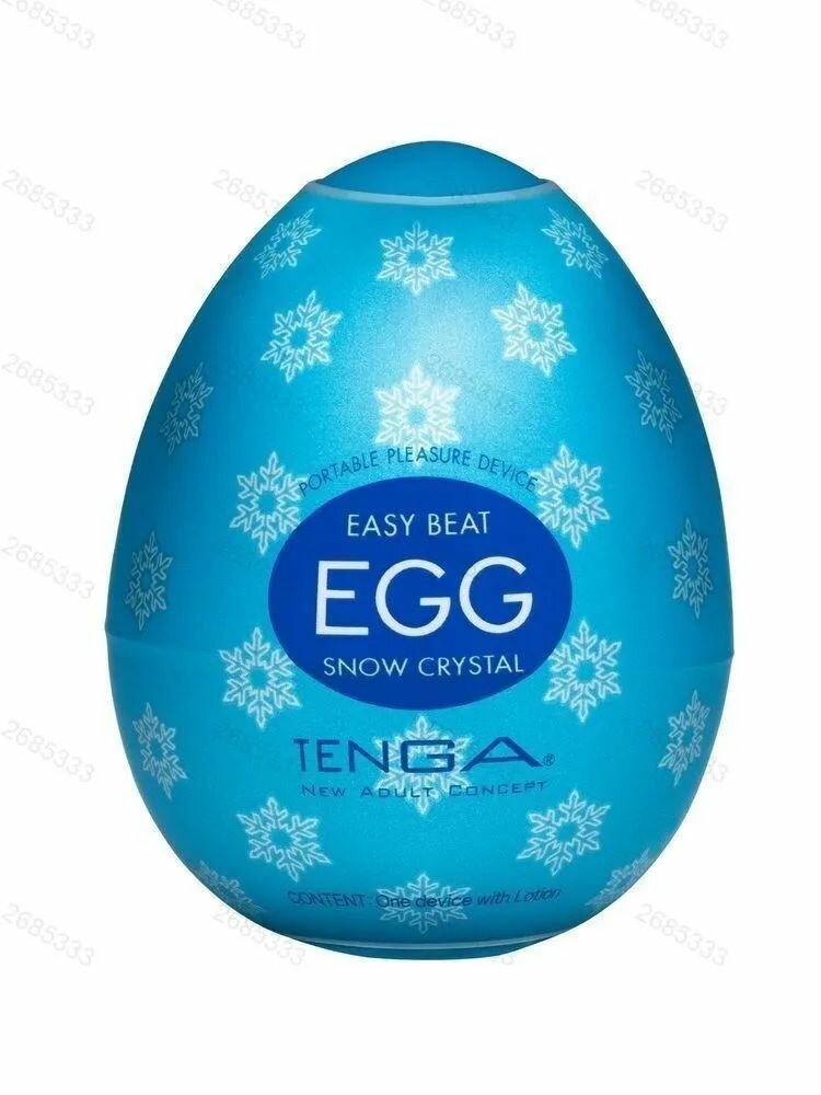 Мастурбатор TENGA EGG Show Crystal одноразовый рельефный стимулятор яйцо тенга с пробником лубриканта