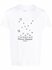 Футболка Maison Margiela Numeric, размер S, серебристый