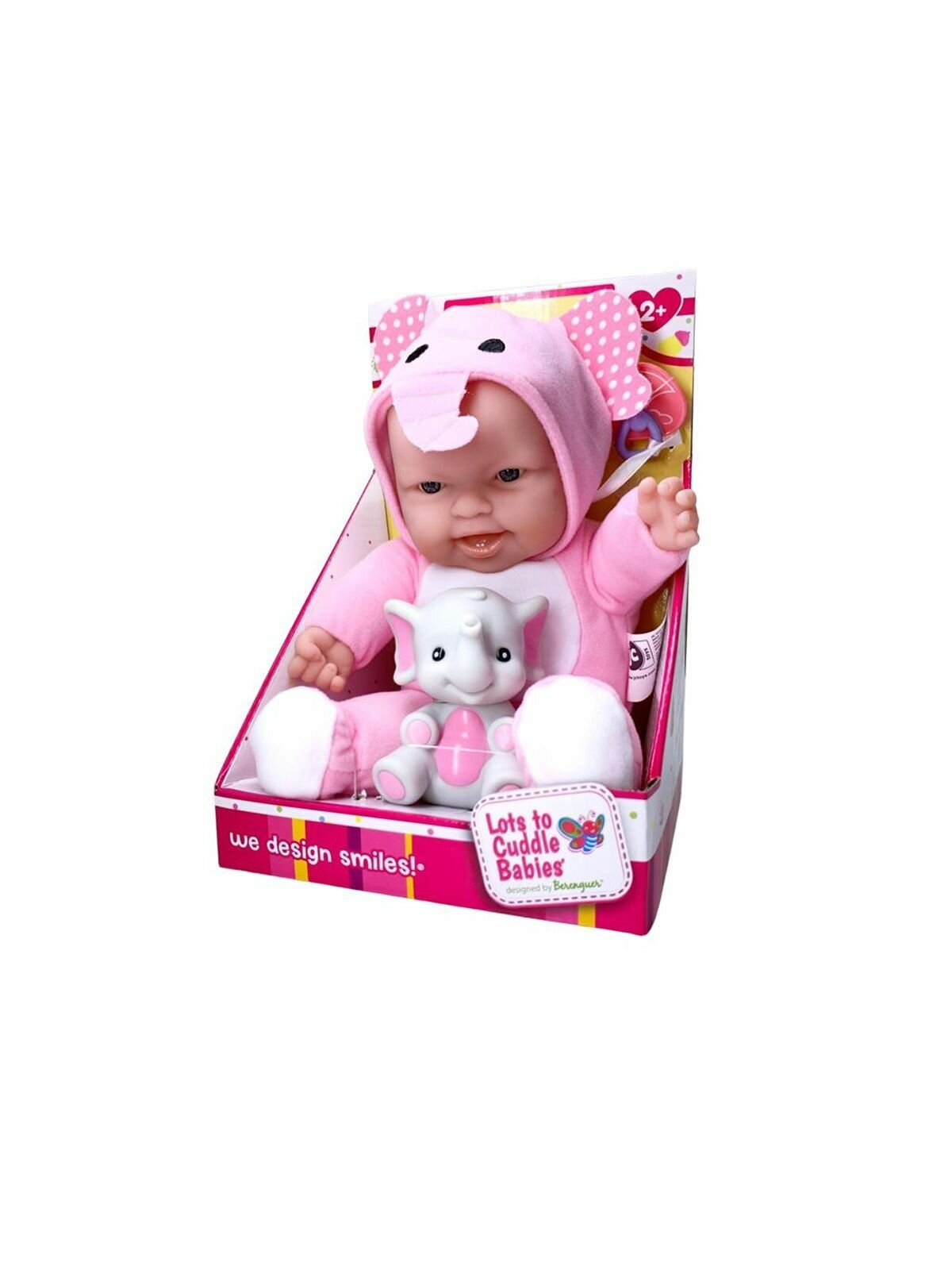 Кукла для девочки мягконабивная в костюме Слоника 30 см (35300)