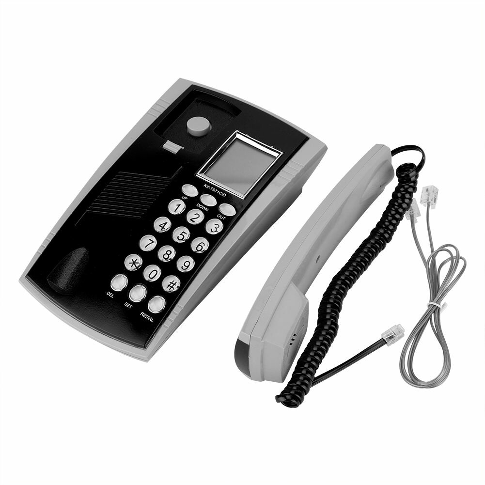 Телефон KX-T071CID английский, с диктофоном, RJ45