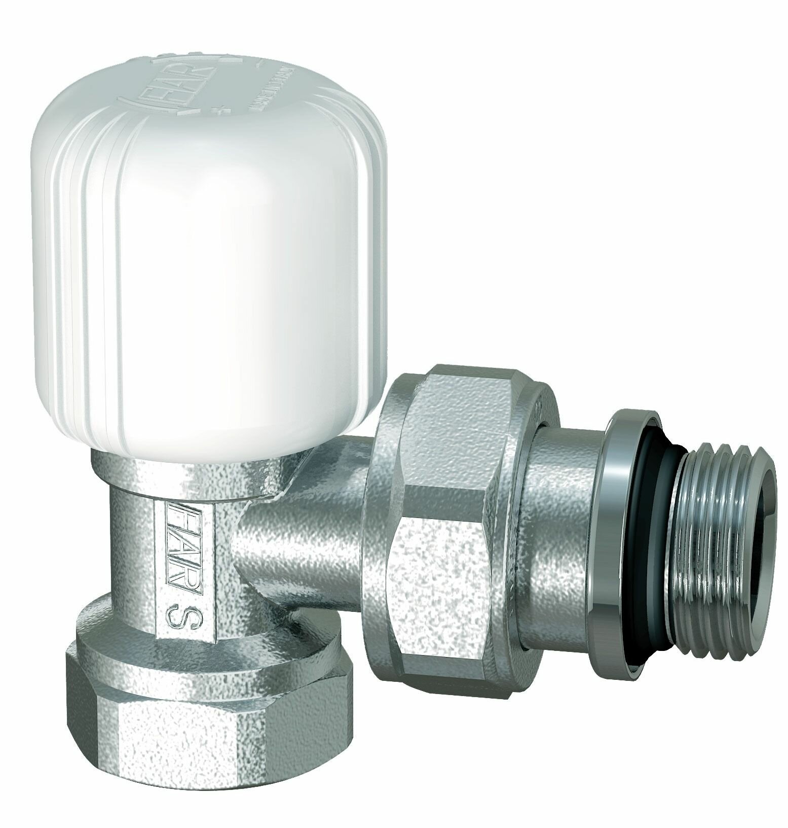 Клапан 1/2" FAR ручной угловой радиаторный