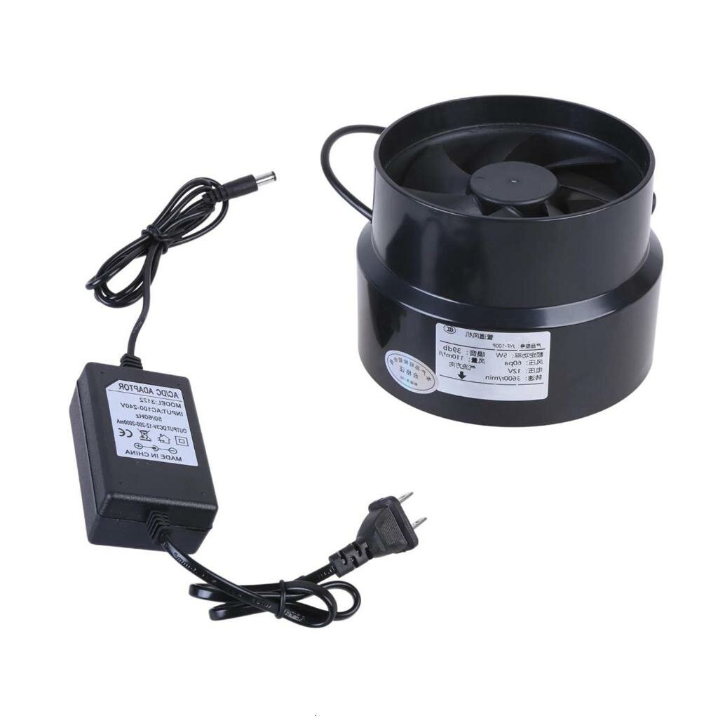 Мощный канальный вентилятор 12 В