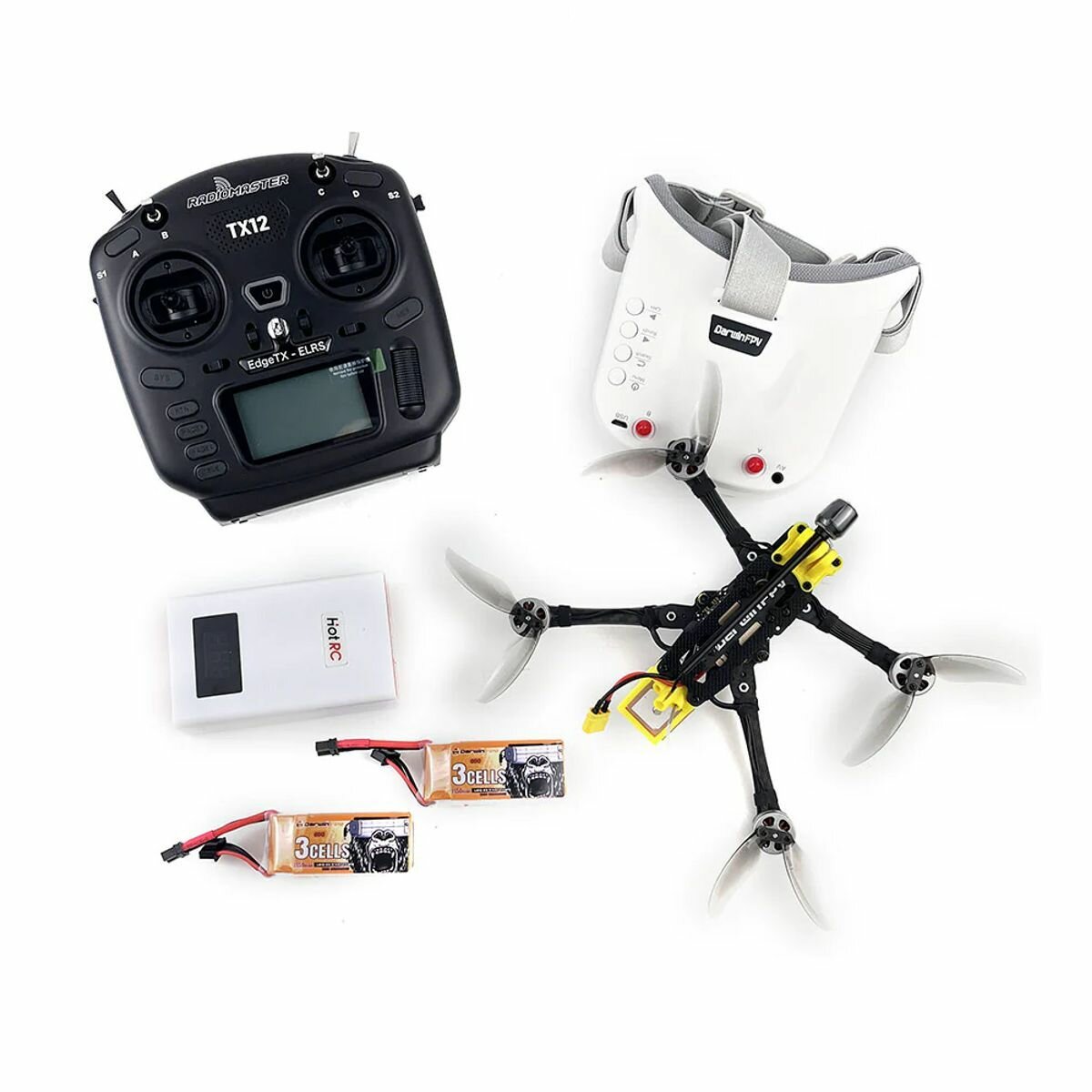 Квадрокоптер FPV Darwin FoldApe4 Analog RTF