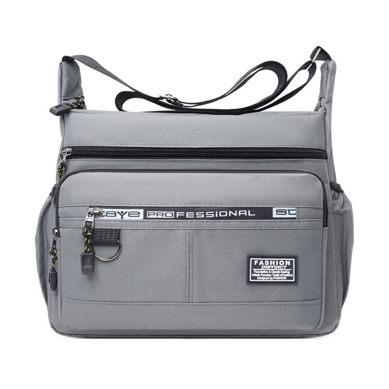 2025 Большая вместимость мужская сумка из оксфордской ткани, кроссбоди, одноплечевая сумка, прочный рюкзак, многофункциональная сумка для бизнеса и повседневной носки