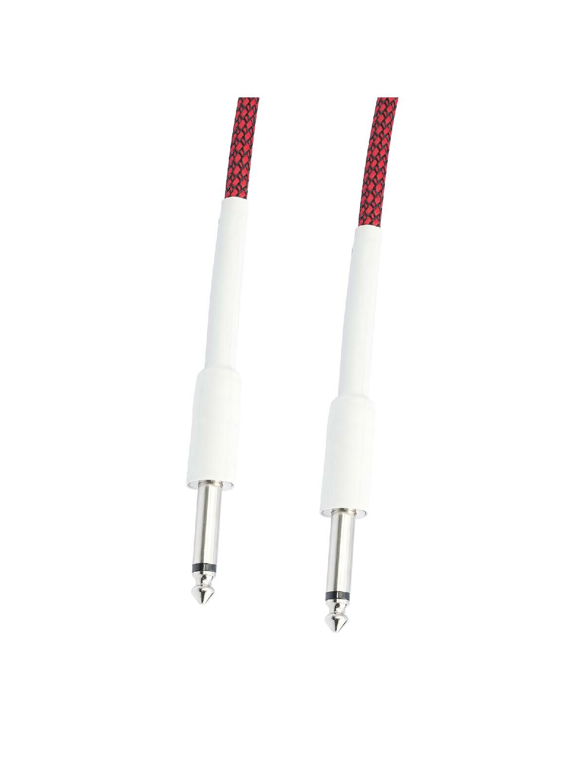 Инструментальный кабель Шнур для электрогитары Прямой шнур 1/4 дюйма 6,35 мм