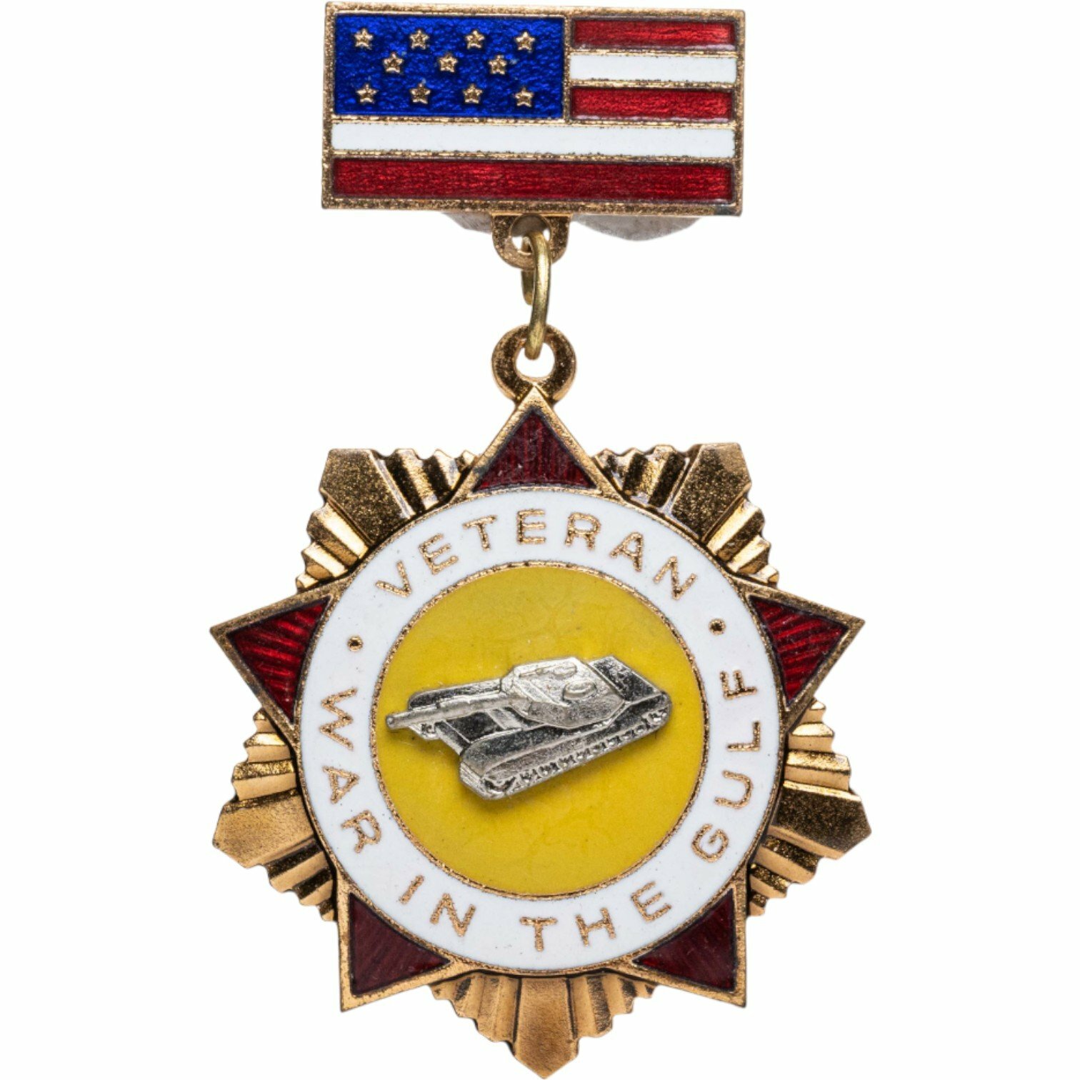 США медаль ветерана компании "Буря в пустыне Танкист"
