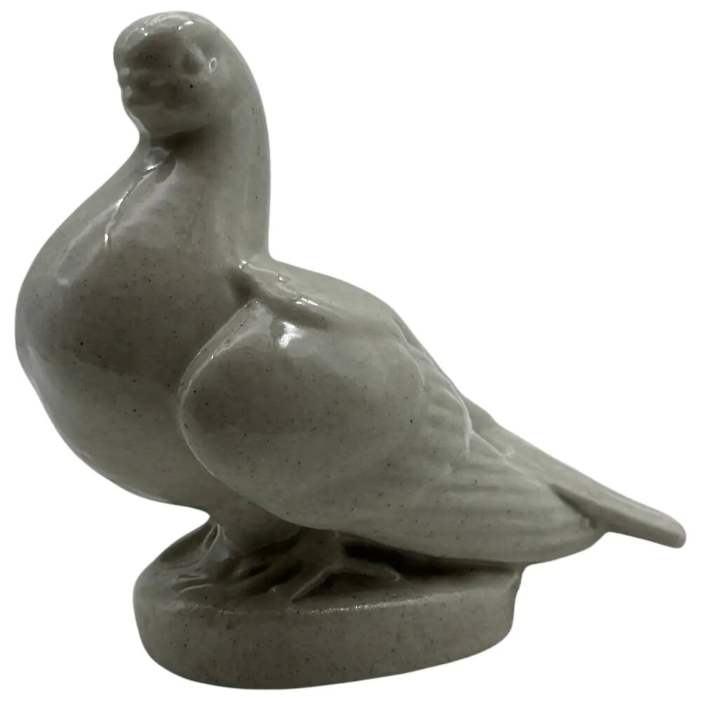 Статуэтка "Голубь", керамика, 1950-1960 гг, Гжель (?), СССР