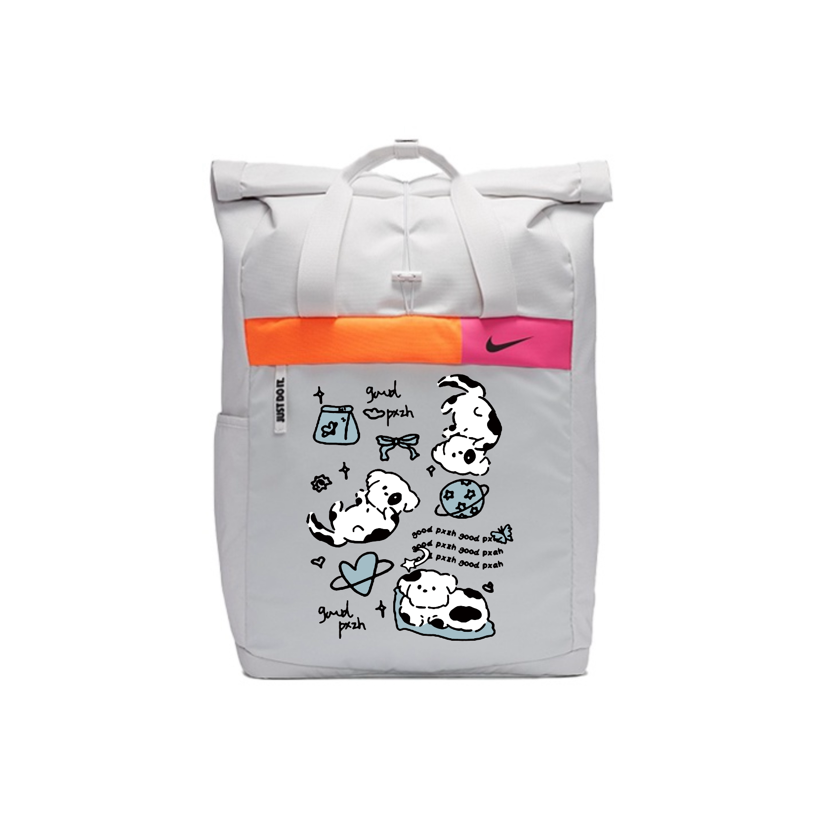 Рюкзак унисекс Nike Fabric Backpack Light Silver Gray