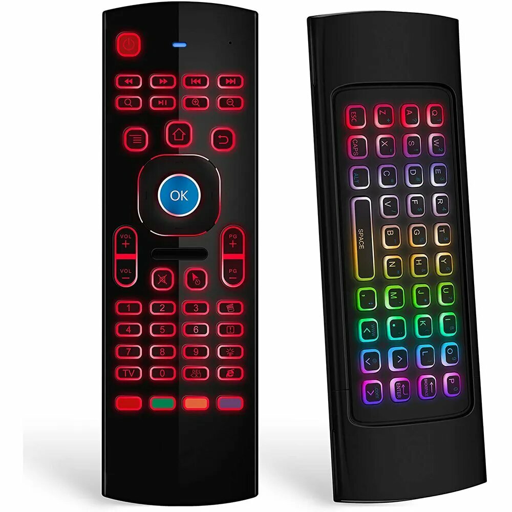 Air Mouse для Android TV Box, мини-пульт дистанционного управления беспроводной клавиатурой