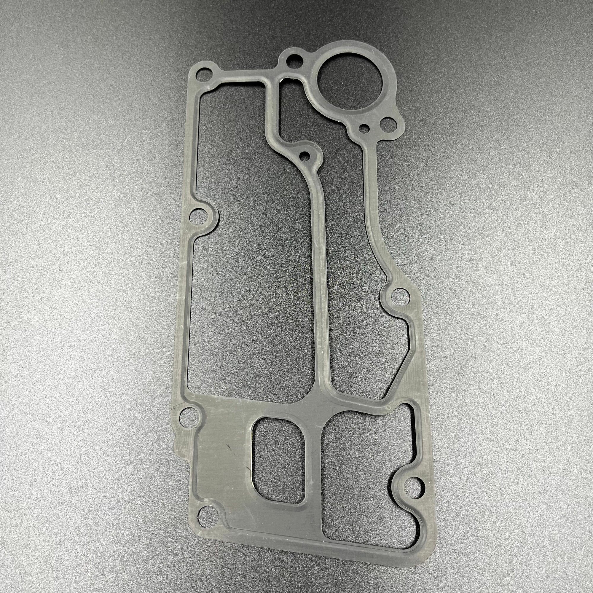 Прокладка выхлопного коллектора Yamaha F25M (PREMARINE), OEM: 6BL-41114-01; 6BL4111401