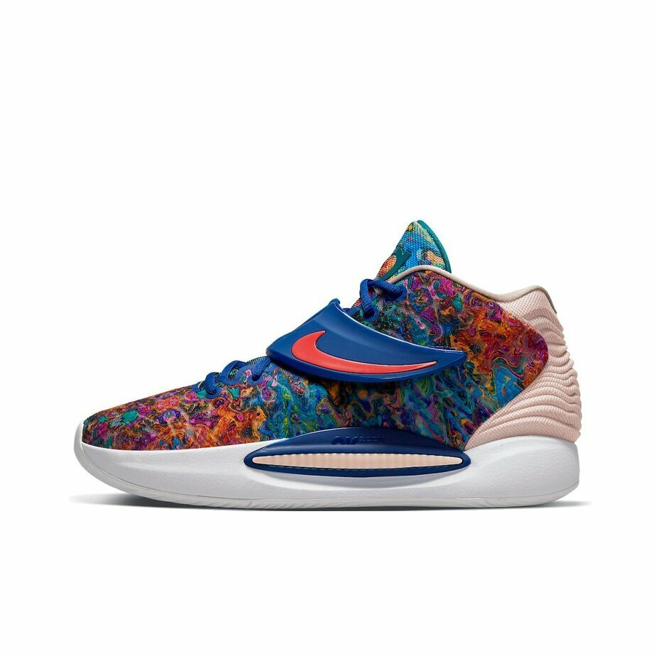 Кроссовки NIKE KD14, размер EU 41 стопа (26CM), blue — фото 1