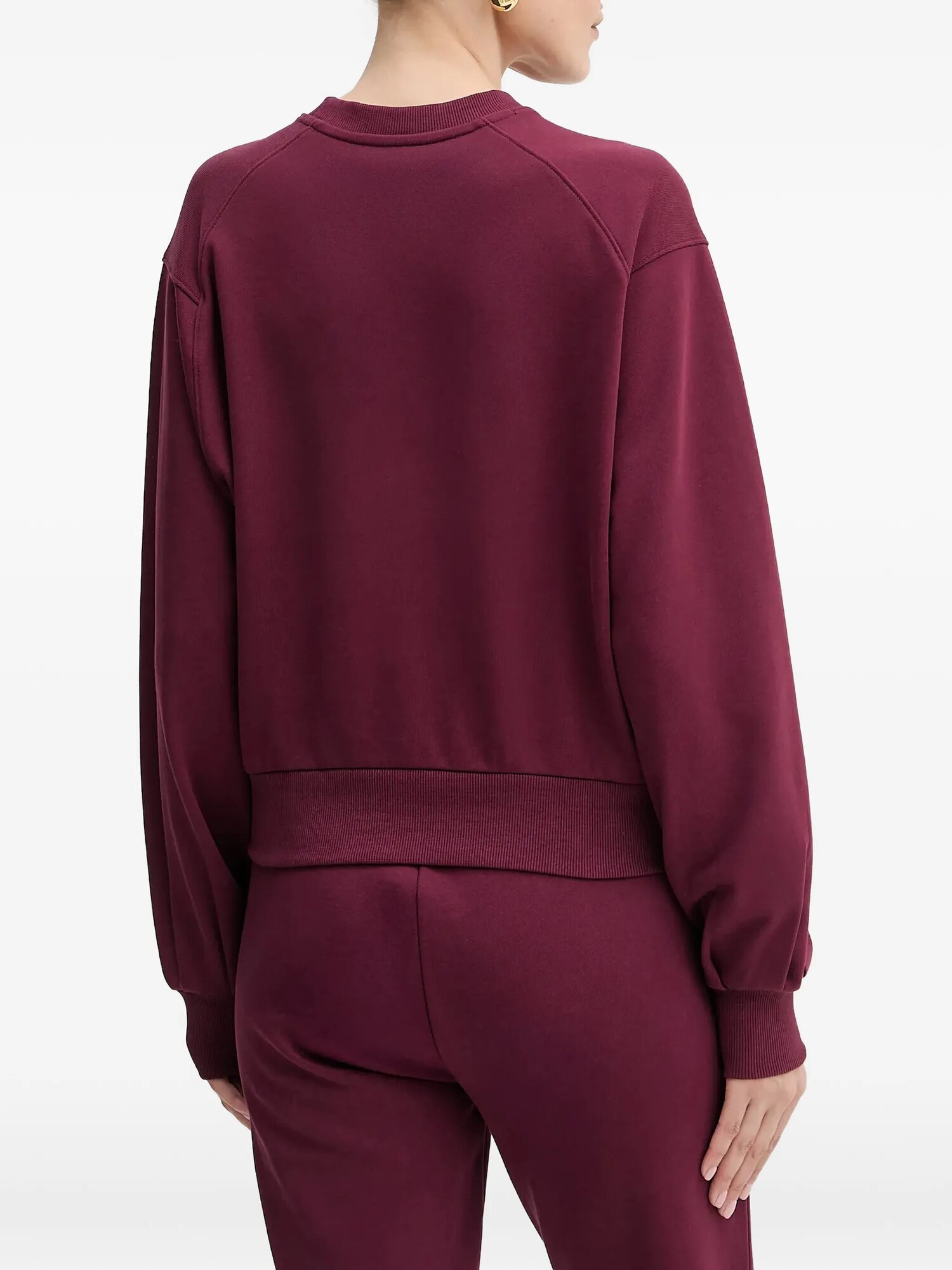 Топ Armani Exchange Logo crew neck top, размер 42, Rouge Red — фото 1