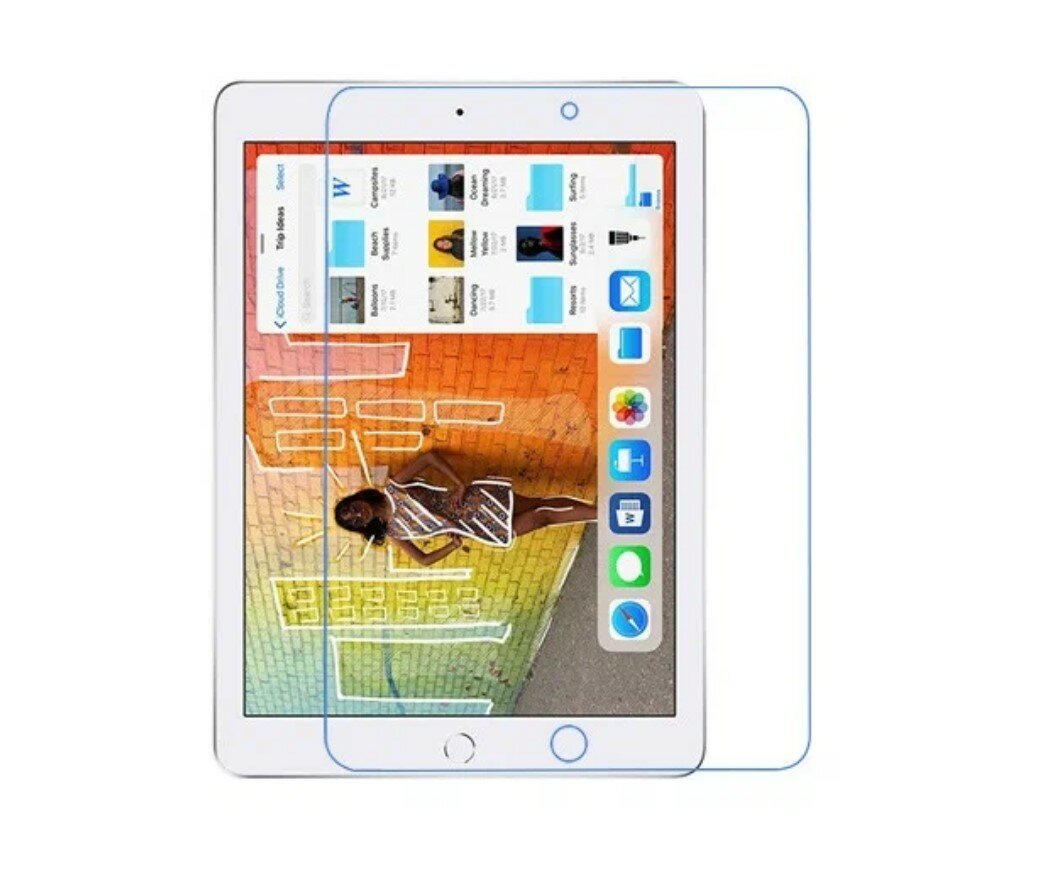 Защитная пленка MyPads для планшета для Apple iPad 7 10.2 (2019) и Apple iPad 8 10.2 (2020)