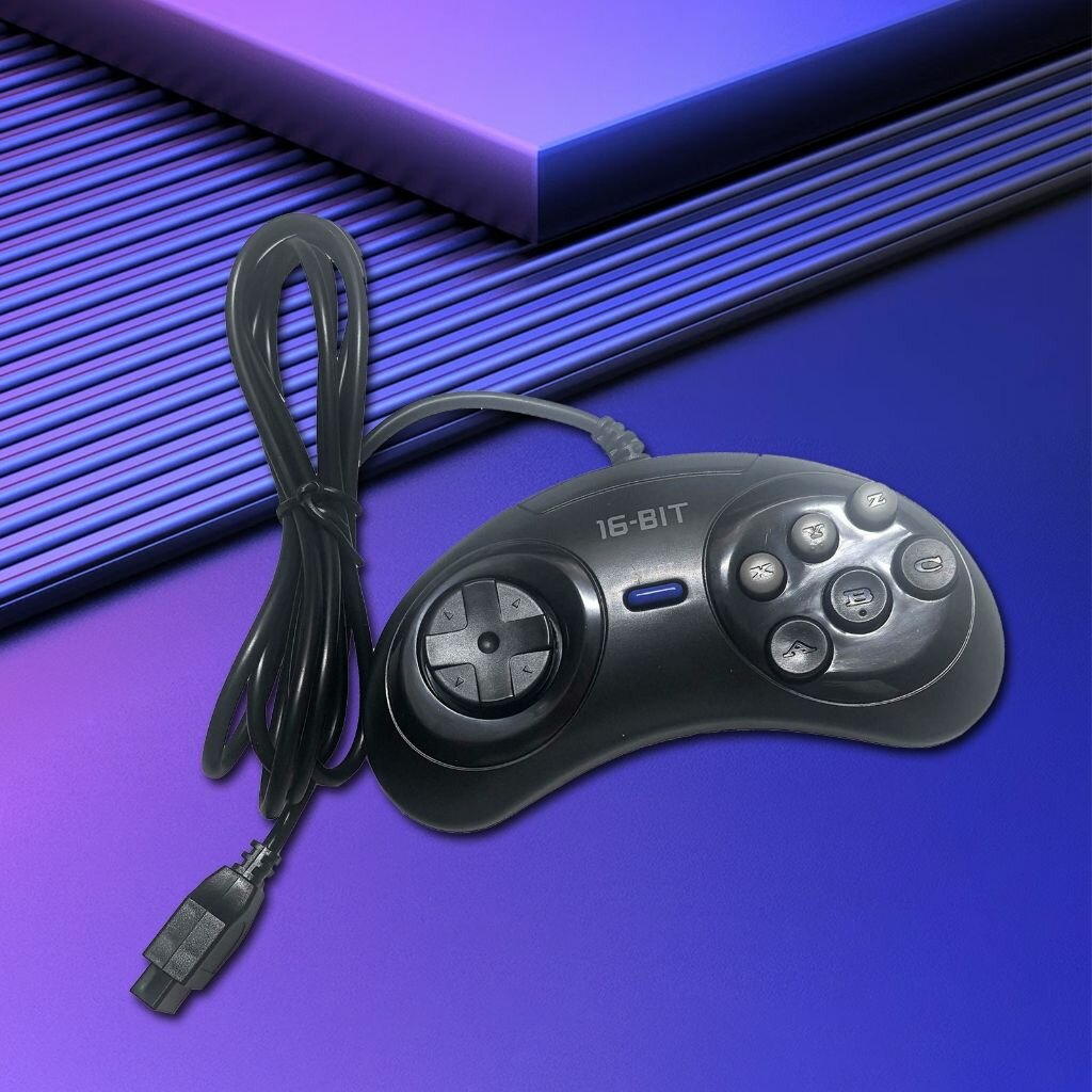 Sega SEGA 16bit 16-битная 9-контактная проводная ручка