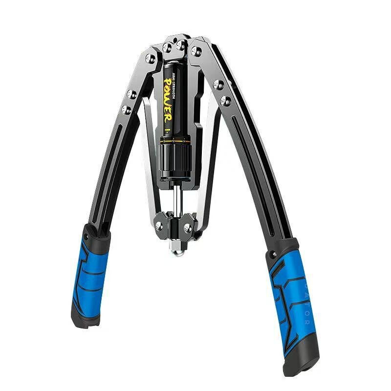 Регулируемый гидравлический тренажер для рук для мужчин, домашнее фитнес-оборудование для тренировки мышц груди, тренировки рук и развития силы рук.