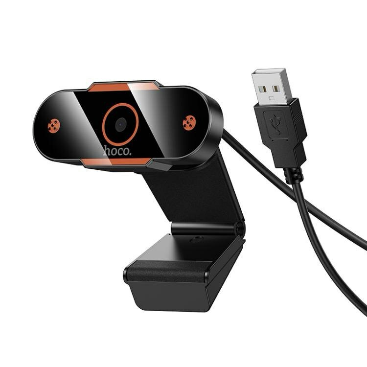 Web-камера веб камера с микрофоном HOCO D101 720P 1MP USB 2.0 черная