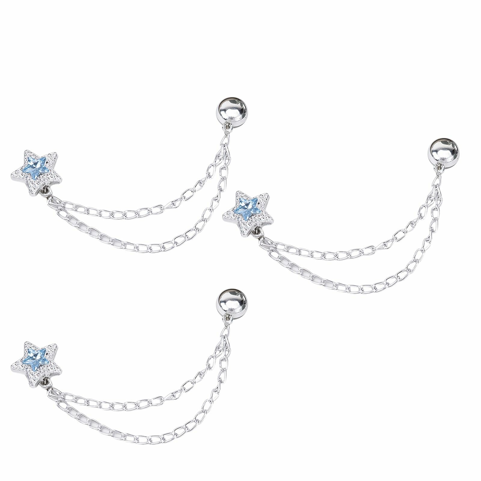 Магнитный зажим для брюк с регулируемыми манжетами цепочка синий активного образа жизни