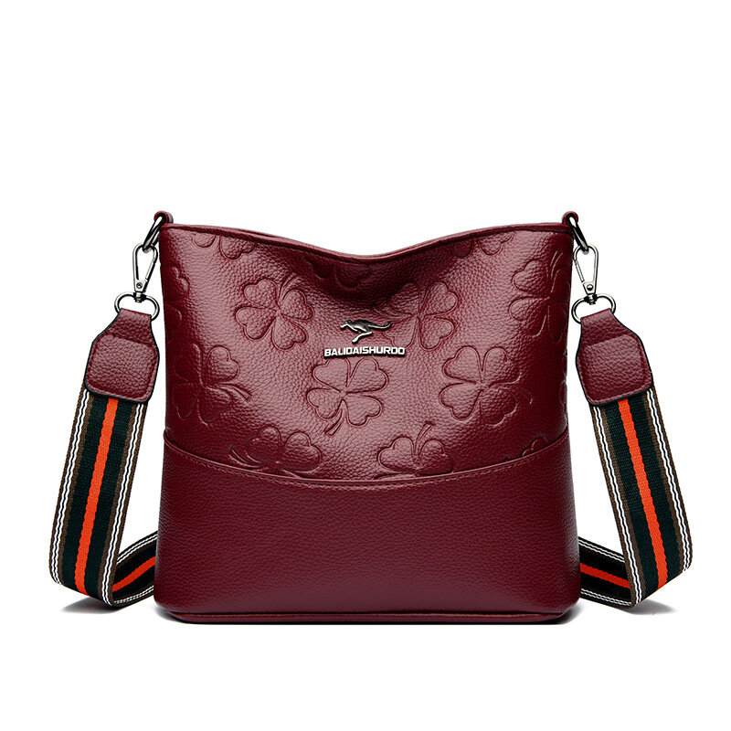 Женская сумка из натуральной кожи с широким ремнем через плечо, маленькая квадратная сумка, сумка через плечо из воловьей кожи первого слоя, универсальная женская сумка из мягкой кожи, модная