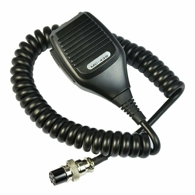 Ручной микрофон с плечевым ремнем для Kenwood Radio Walkie Talkie для TS-480HX TM-231 TS-990S TS-2000X Round 8-pin MC-43S