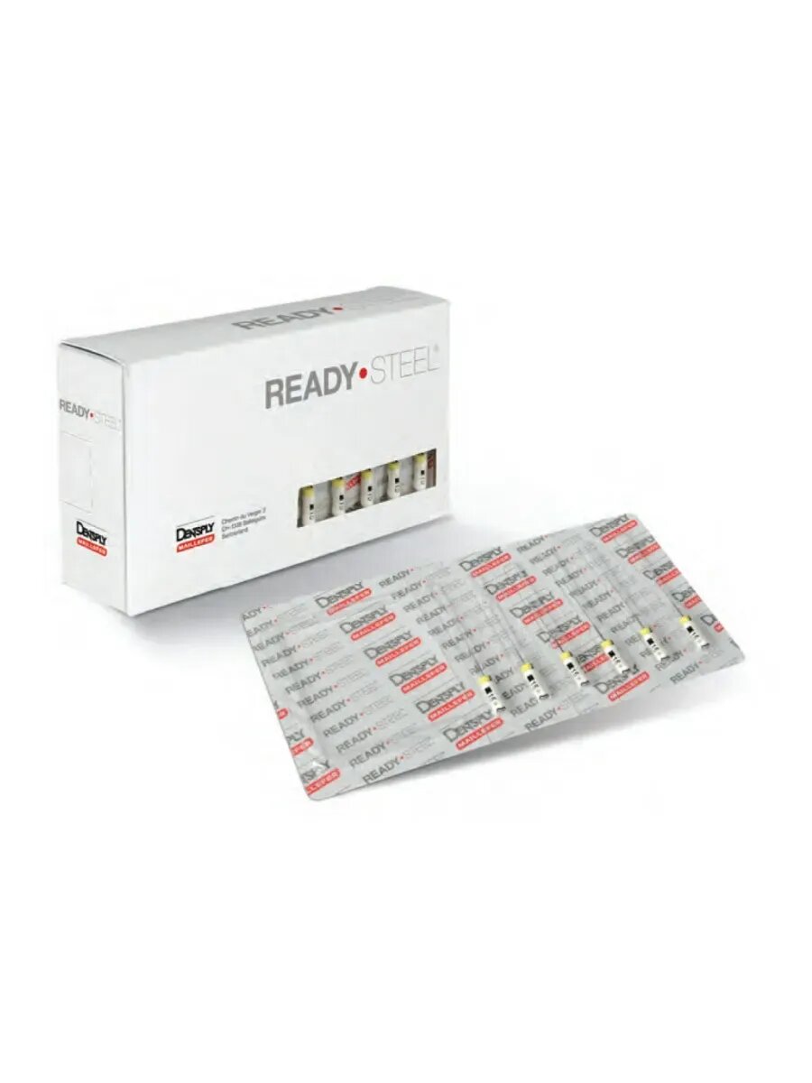 K-Reamer ReadySteel № 015 25 мм, 6 шт. - каналорасширитель