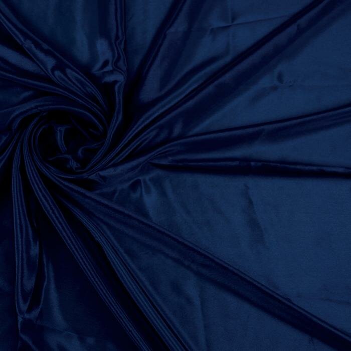 Сатин-шифон Midnight Sky (темный синий) 500*112 см