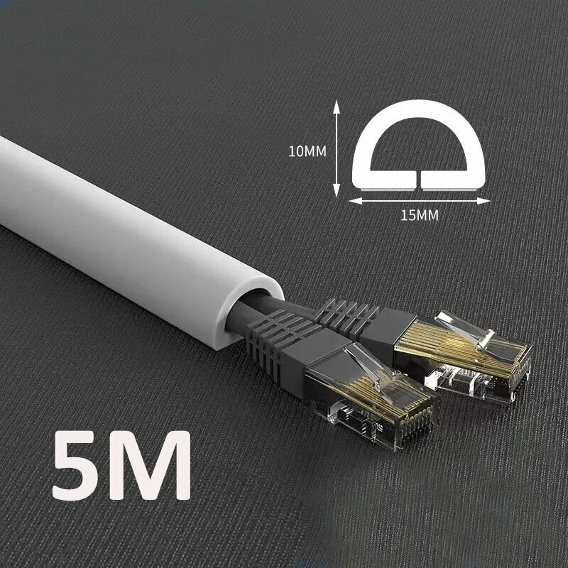 ПВХ-органайзер для проводов/кабельный короб/скрытый защитный кожух для проводов , PVC , 15mm