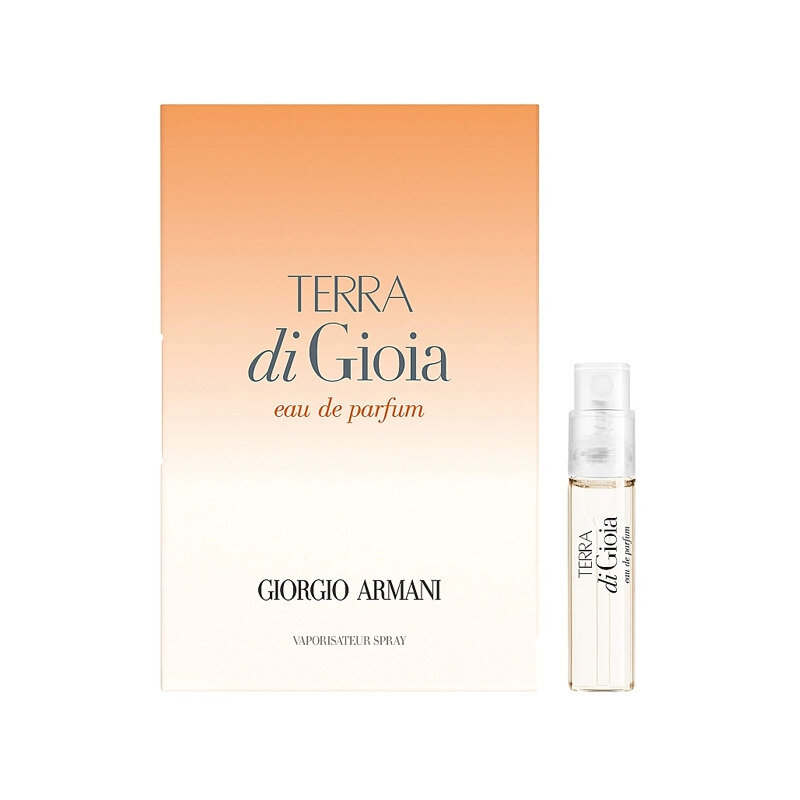 Парфюмерная вода Giorgio Armani Terra Di Gioia миниатюра 1.2 мл / Пробник духов Джорджио Армани Терра Ди Джоя