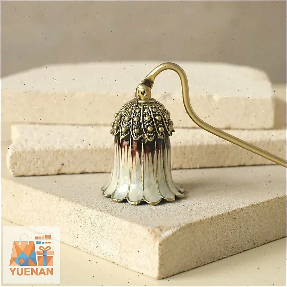 Гаситель для свечей, колпачок для тушения свечей, гасильник, белый