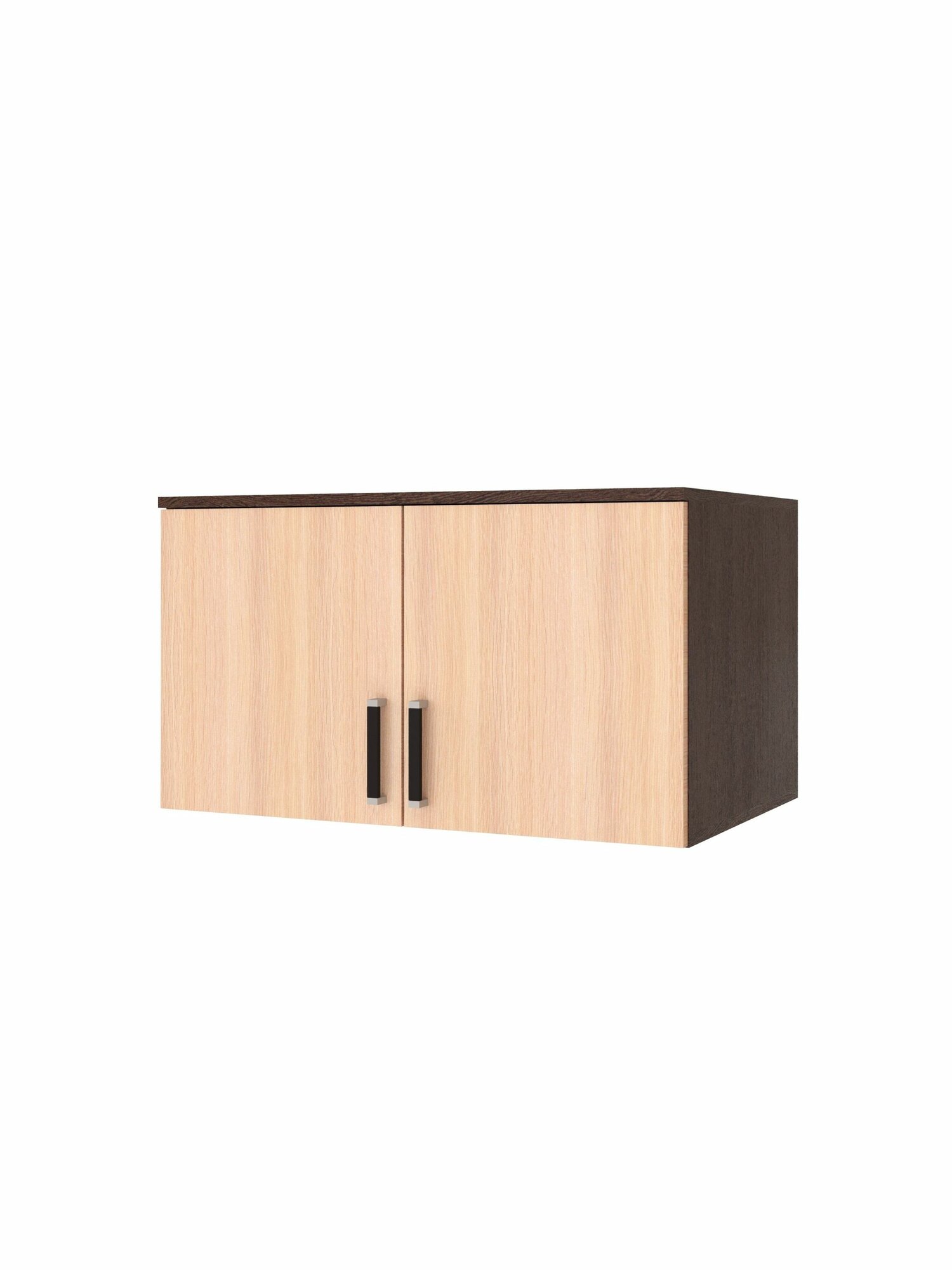 Антресоль для шкафа - 08 (венге/дуб молочный) 450х800х510 тэкс