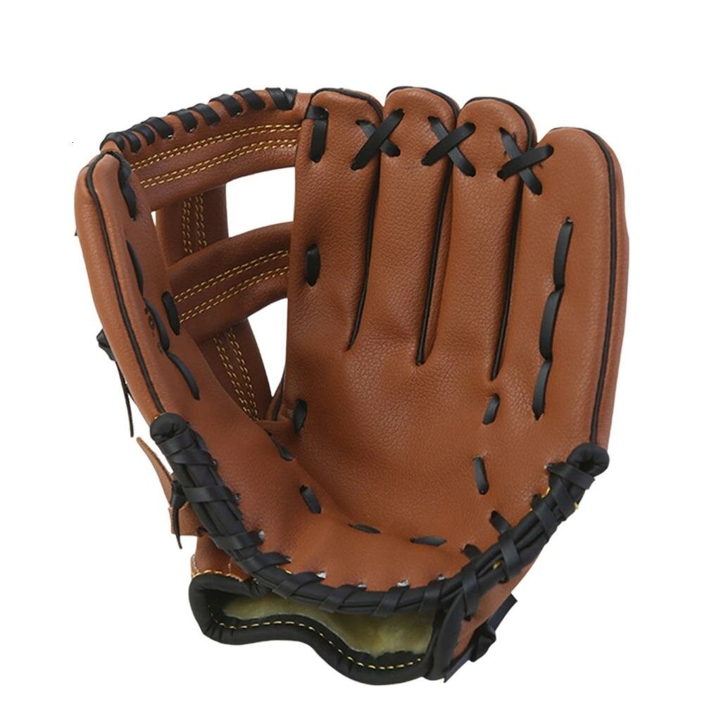 Бейсбольная перчатка для левой руки, Дальнее поле браун - 12,5-дюймовый взрослый