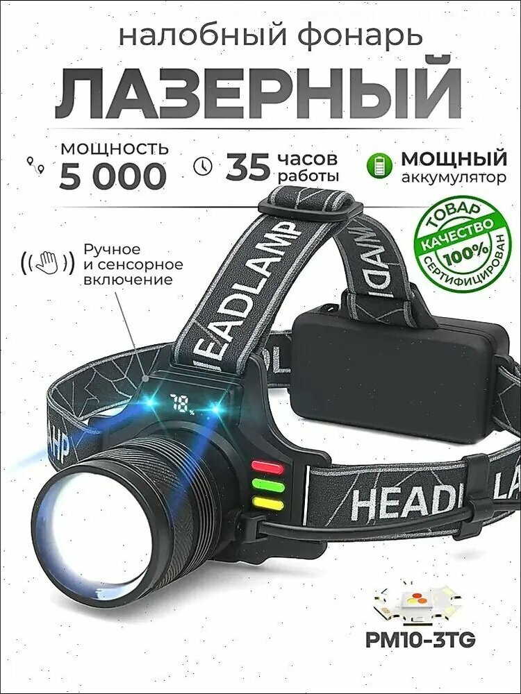MADE FOR EUROPE Налобный фонарь