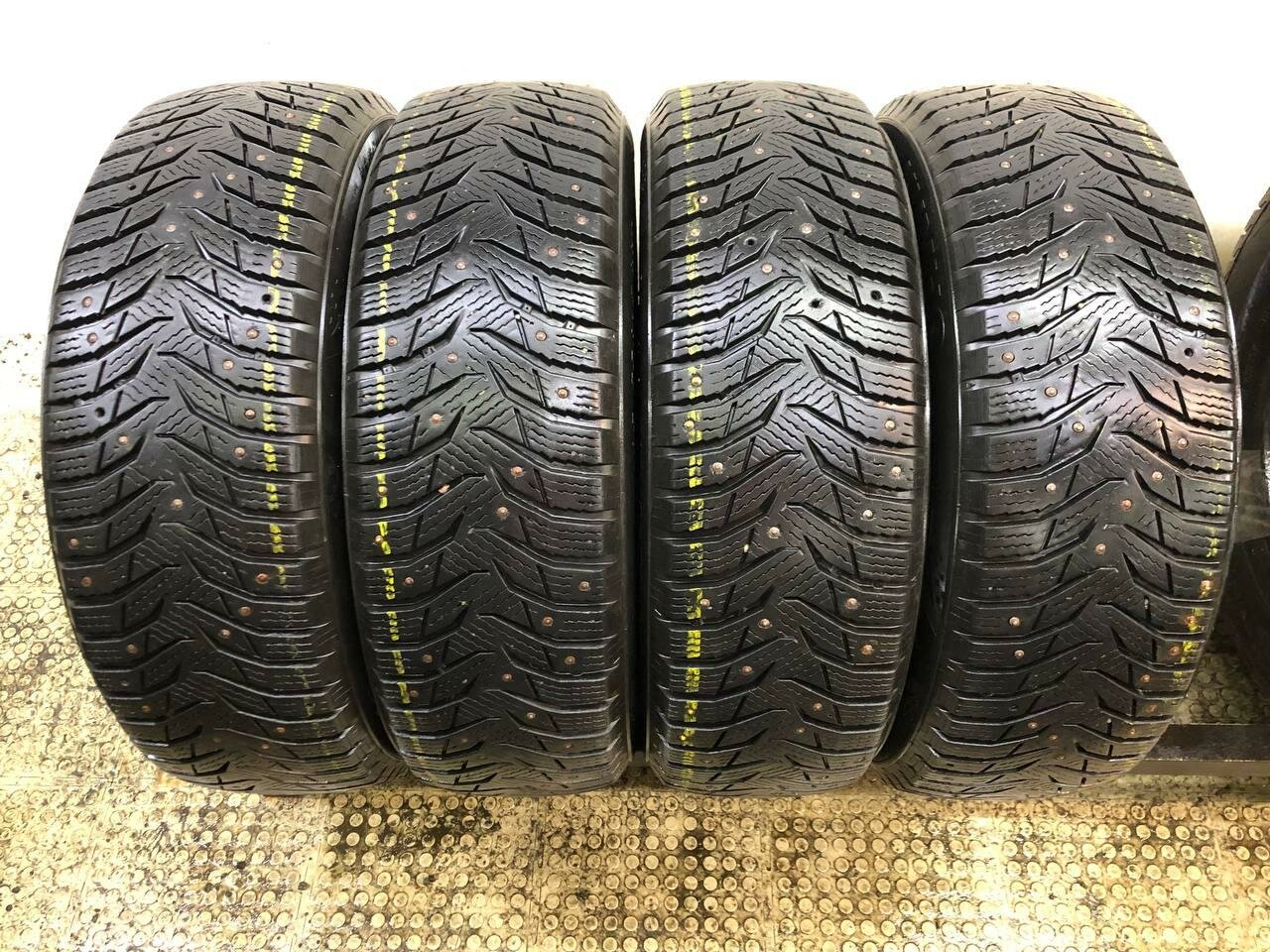 Зимние БУ шины шипованные KUMHO Winter Craft Ice WI31 185/60 R15 20.0% износ PT0008731 TSB045964