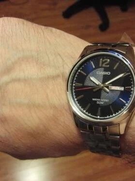 Наручные часы CASIO Collection, синий — фото 1