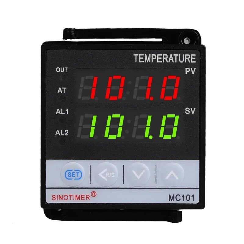 SINOTIMER Цифровой дисплей MC101 ПИД-регулятор температуры Режимы Цельсия/Фаренгейта