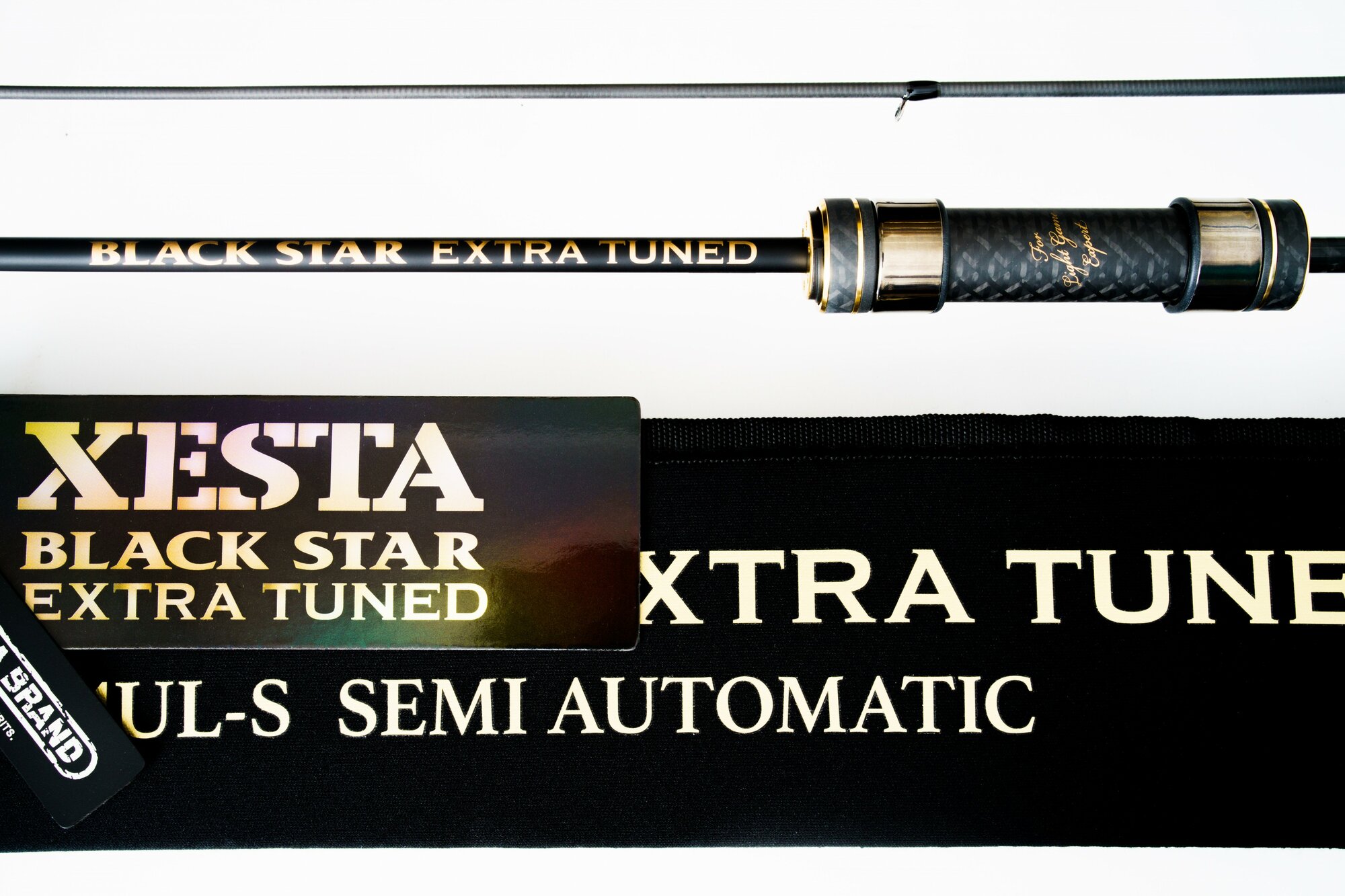 Спиннинг Xesta Black Star Extra Tuned S64UL-S Semi Automatic 1.93м 0.1-4 гр