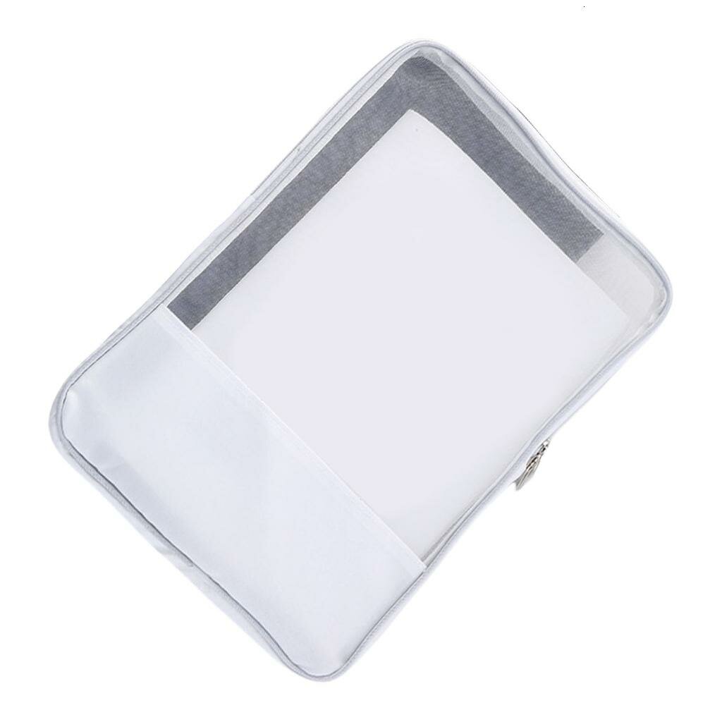 Сетчатый файл-мешок с замком, Белый