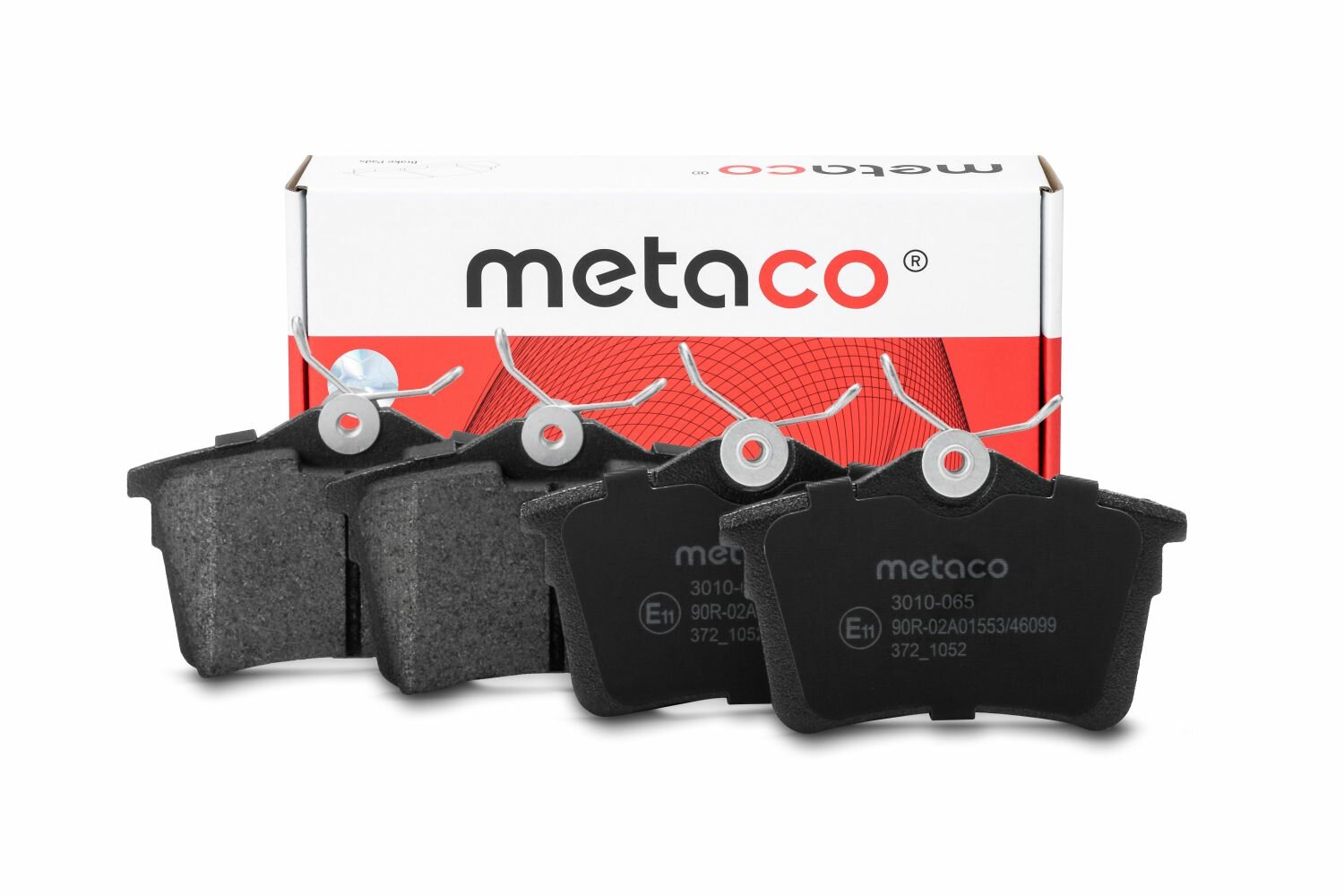 METACO Колодки тормозные задние дисковые PEUGEOT 308/ PARTNER TEPEE (2008>)