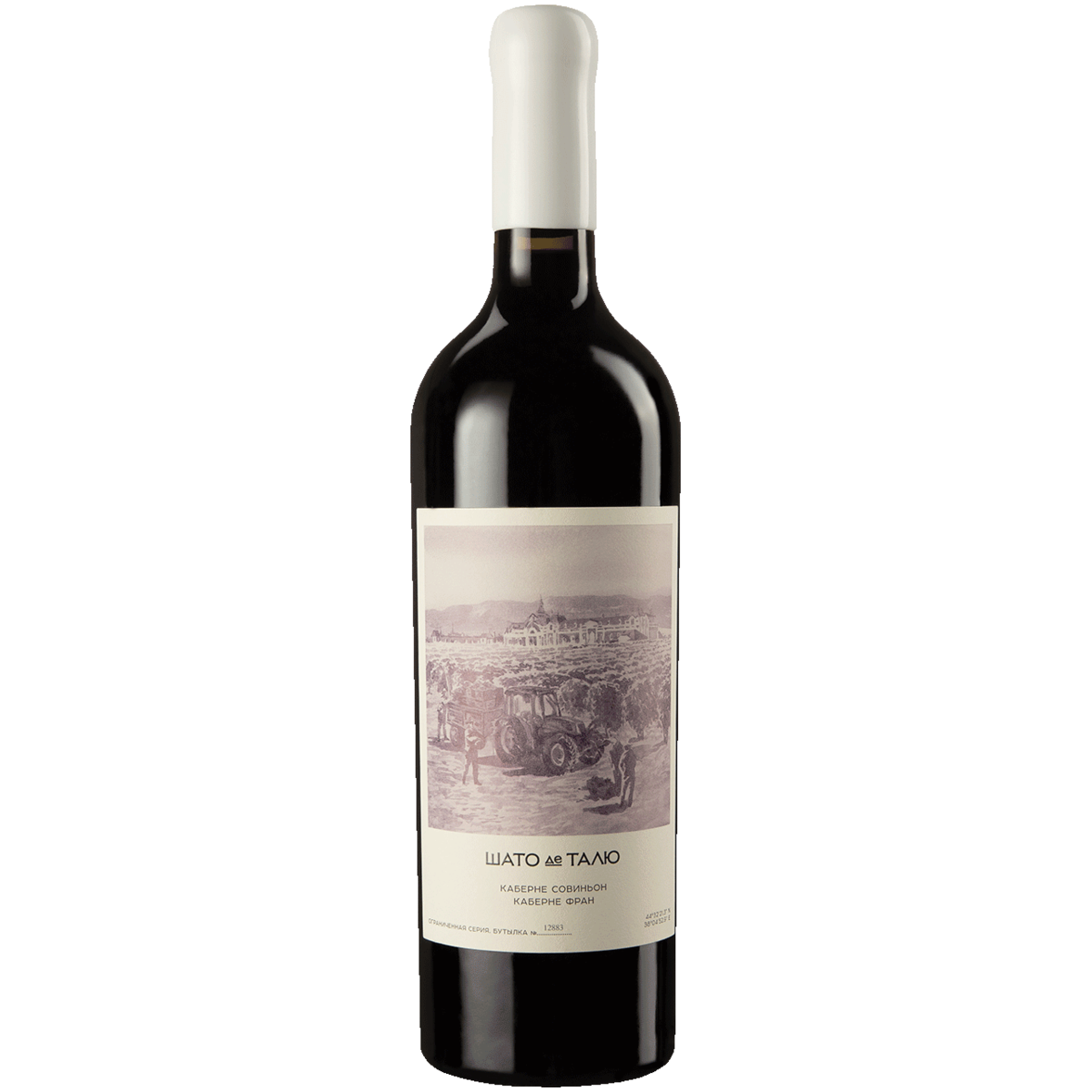 Вино Chateau de Talu Каберне Совиньон Каберне Фран красное сухое 0,75 л