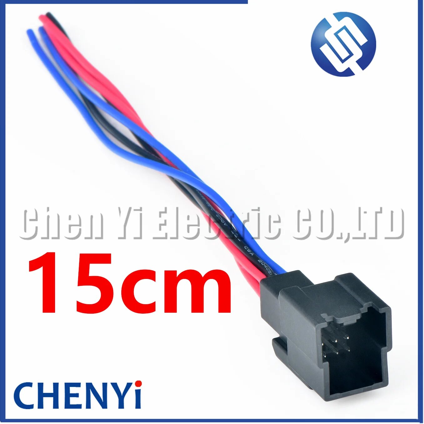 Разъем сиденья Ford Mondeo Focus, 15см, male with wires