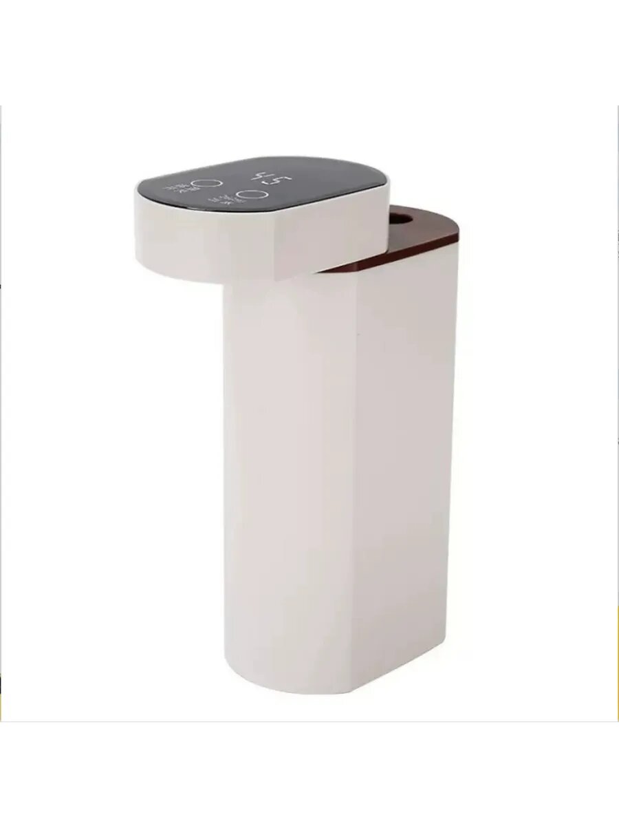 Портативный чайник-термос-молочный белый, сумка, трубка