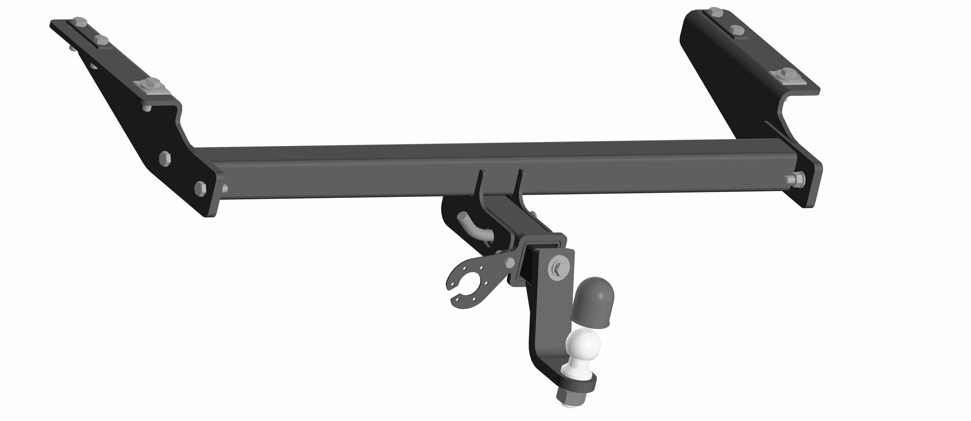 Фаркоп для Sollers ST6 (2023-), ST8 (2024-); JAC T6 (2018-), JAC T8 PRO (2024-) (быстросъемный квадрат-вставка 50*50) "ORIS" 3324E