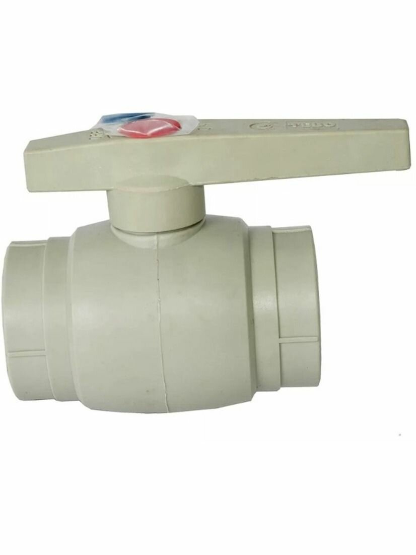 Кран шаровой Tebo 016060101, 20 мм, серый