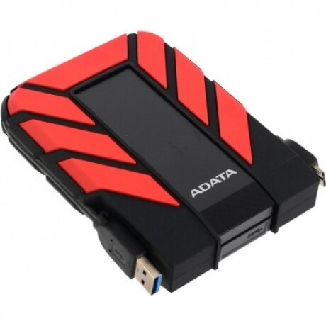 Внешний HDD A-Data DashDrive Durable HD710 Pro 2Tb Black-Red (AHD710P-2TU31-CRD)