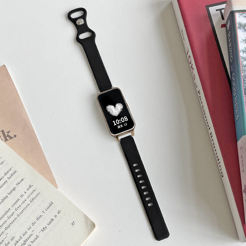 Совместим с ремешком Huawei Band 9/10/8/7 NFC версии, силиконовый браслет Huawei 6 Pro для мужчин и женщин, Honor 6/7 Band